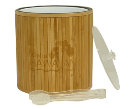 Bamboo 2 Quart Ice Bucket